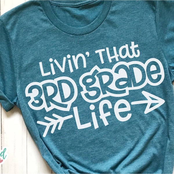 3rd Grade Teacher Shirt - Etsy
