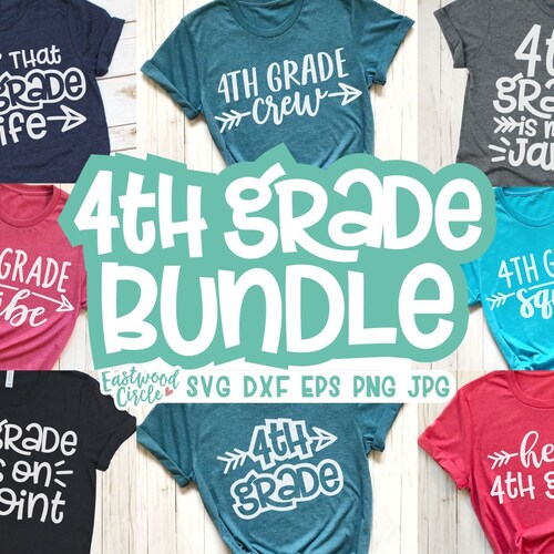 Fourth Grade Teacher Sticker - Etsy