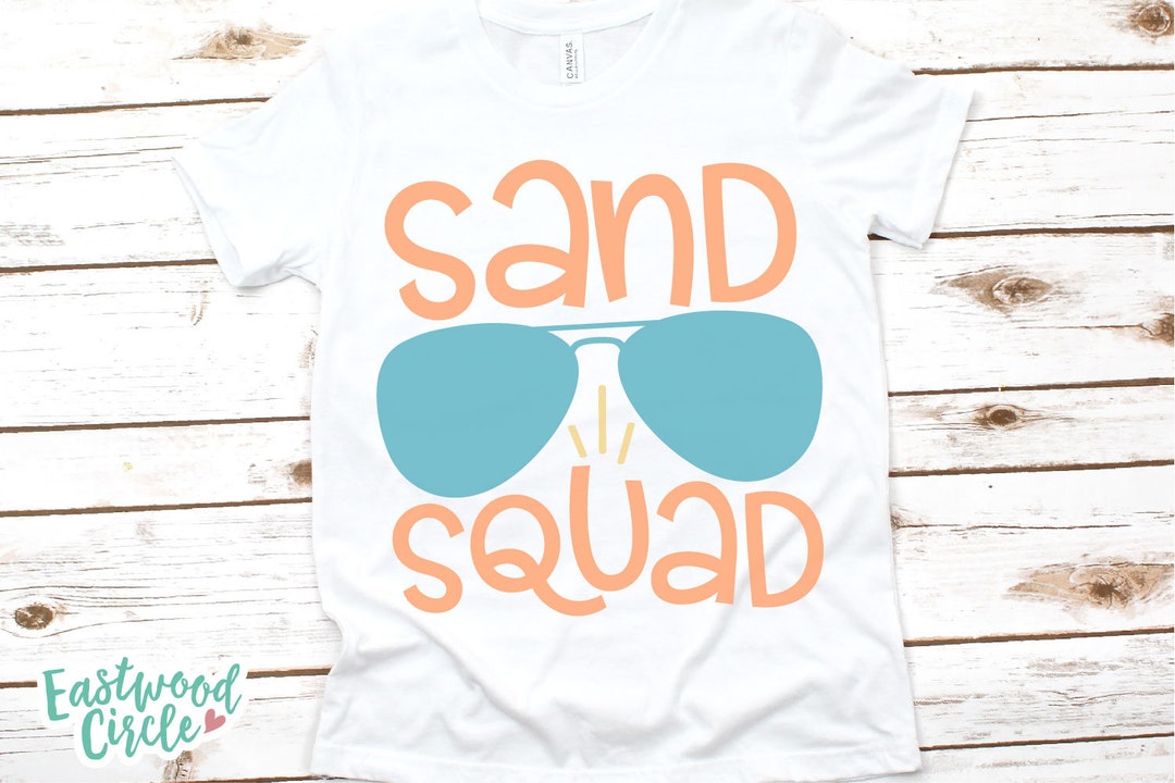 Sand Squad Svg, Beach Svg, Beach Svg Files for Cricut, Beach Svg Files ...