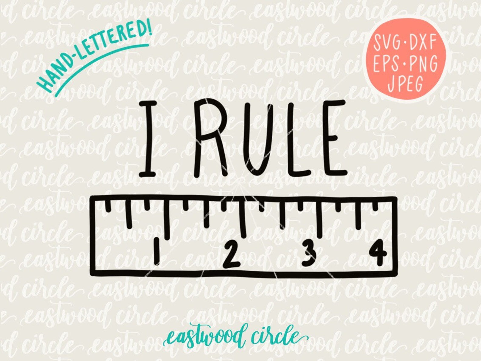 I Rule svg Ruler svg I Rule Shirt svg Baby svg Bodysuit | Etsy