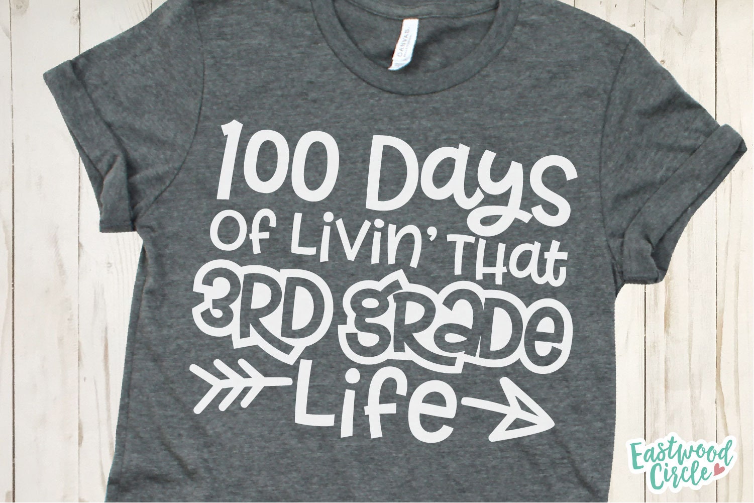 100 Days of School Svg, 3rd Grade Svg, Third Grade Svg, 100th Day of ...