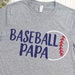 Baseball Papa Svg, Baseball Svg, Baseball Svg Files, Baseball Shirt Svg ...