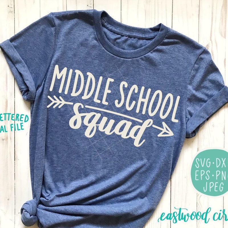 Middle School Svg - Etsy