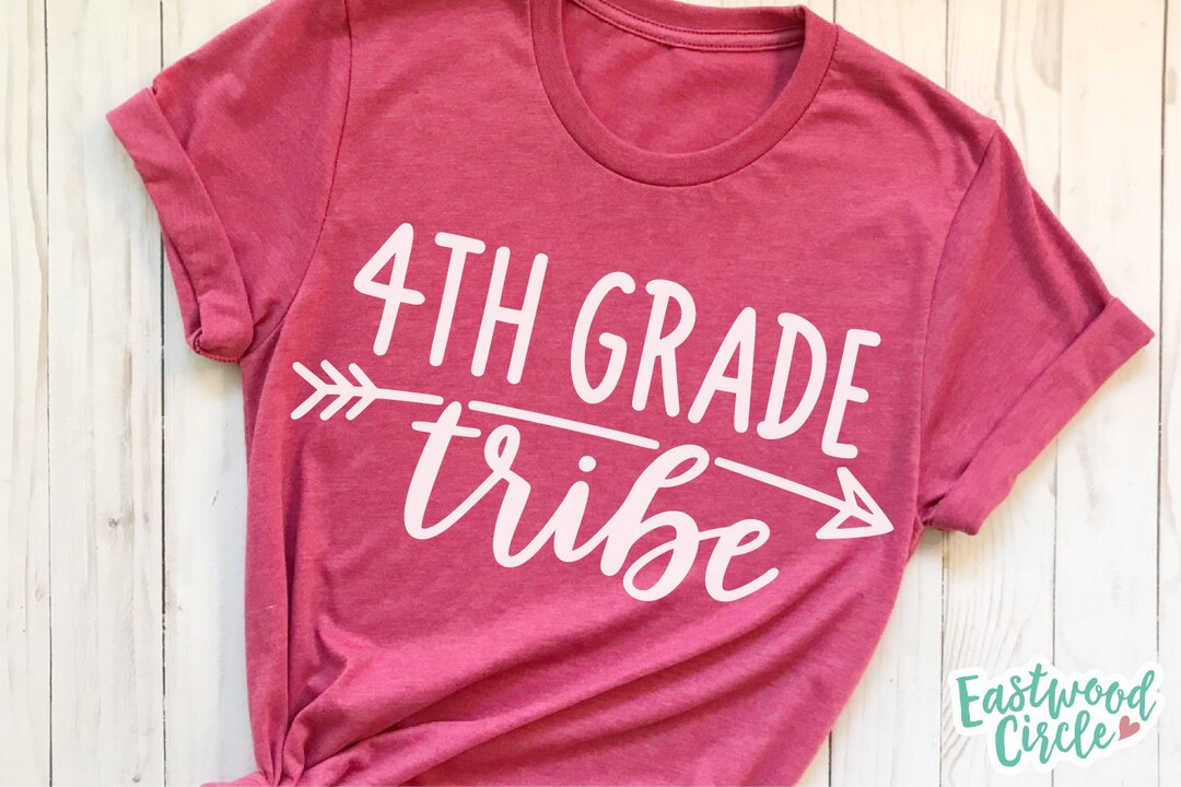 4th Grade Tribe Svg, 4th Grade Svg, Fourth Grade Svg, School Svg ...