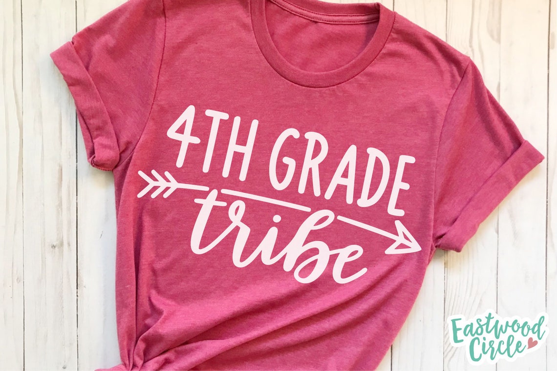 4th Grade Tribe Svg 4th Grade Svg Fourth Grade Svg School - Etsy