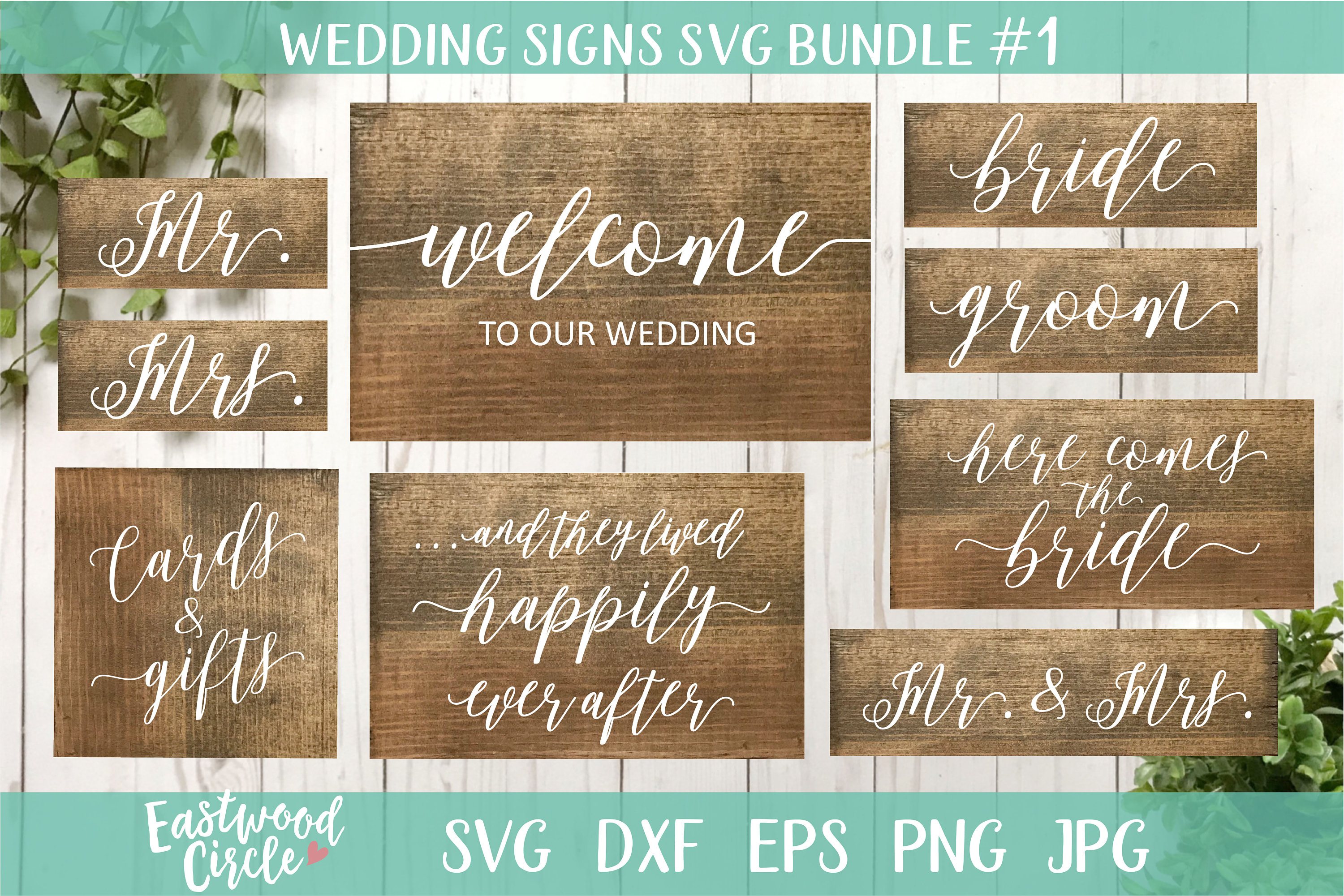 Wedding Svg Wedding Svg Bundle Wedding Svg Files Wedding - Etsy