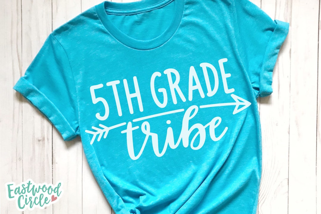 5th Grade Tribe Svg, 5th Grade Svg, Fifth Grade Svg, School Svg, Fifth ...