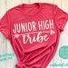 Junior High Tribe Svg, Jr High Tribe Svg, Jr High Svg, Junior High ...