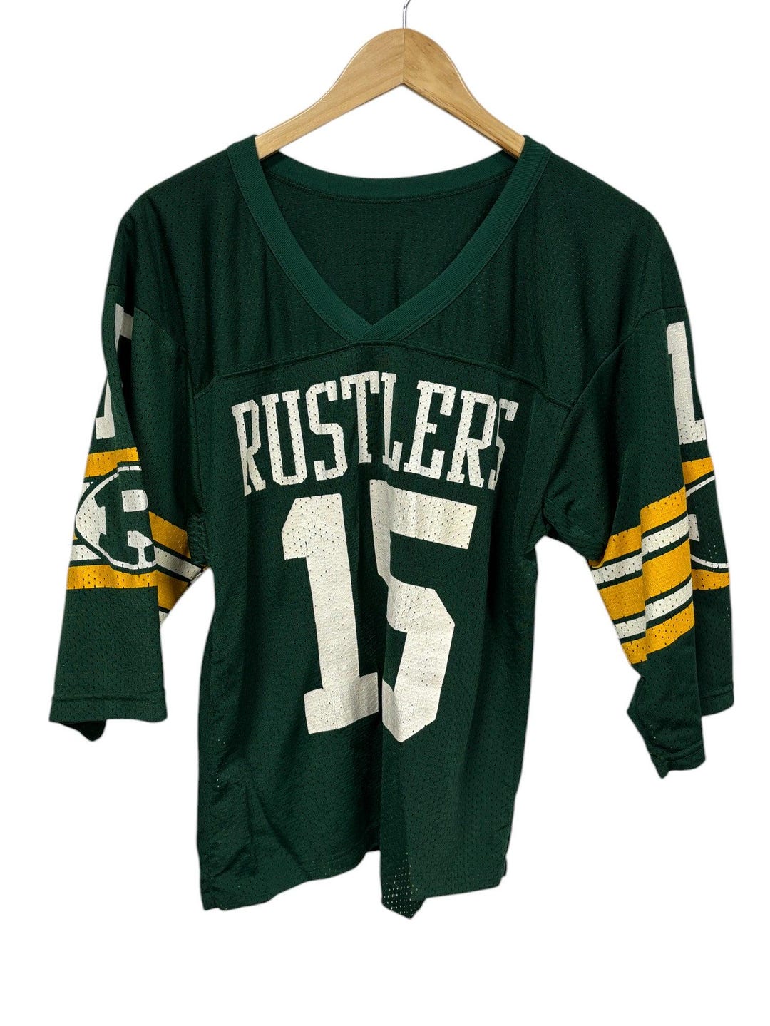 Vintage Great Falls Montana CMR Football Jersey Rustlers Size S/M - Etsy