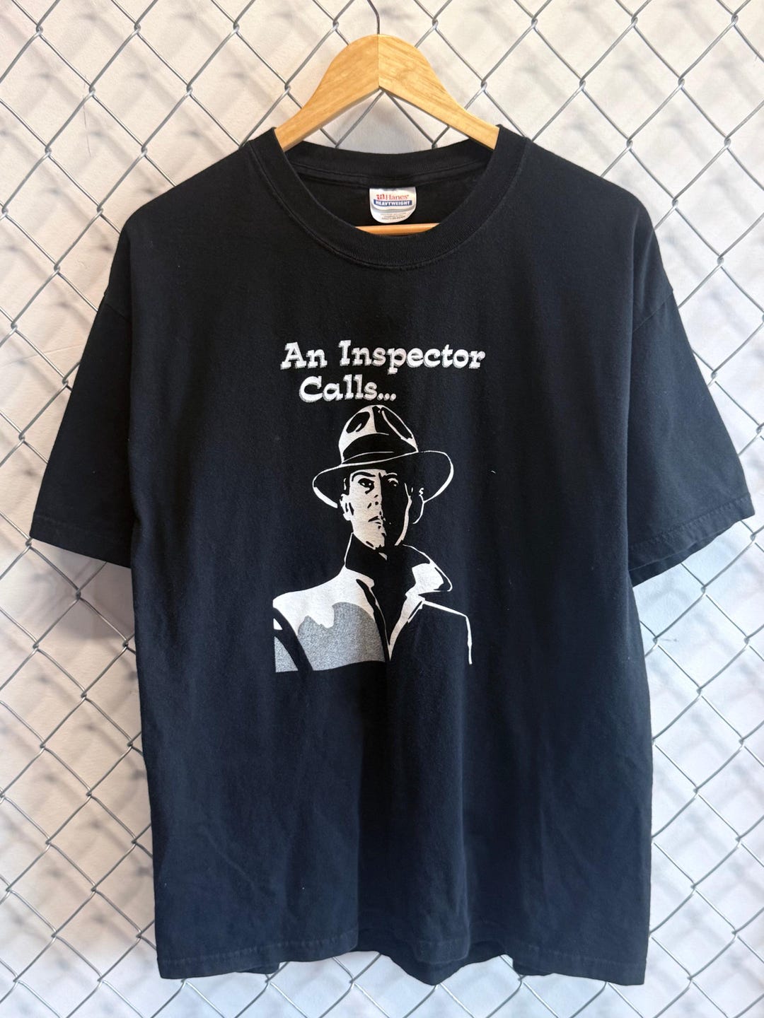 Vintage 90's Inspector Gadget Noir Graphic Tee Size Large - Etsy