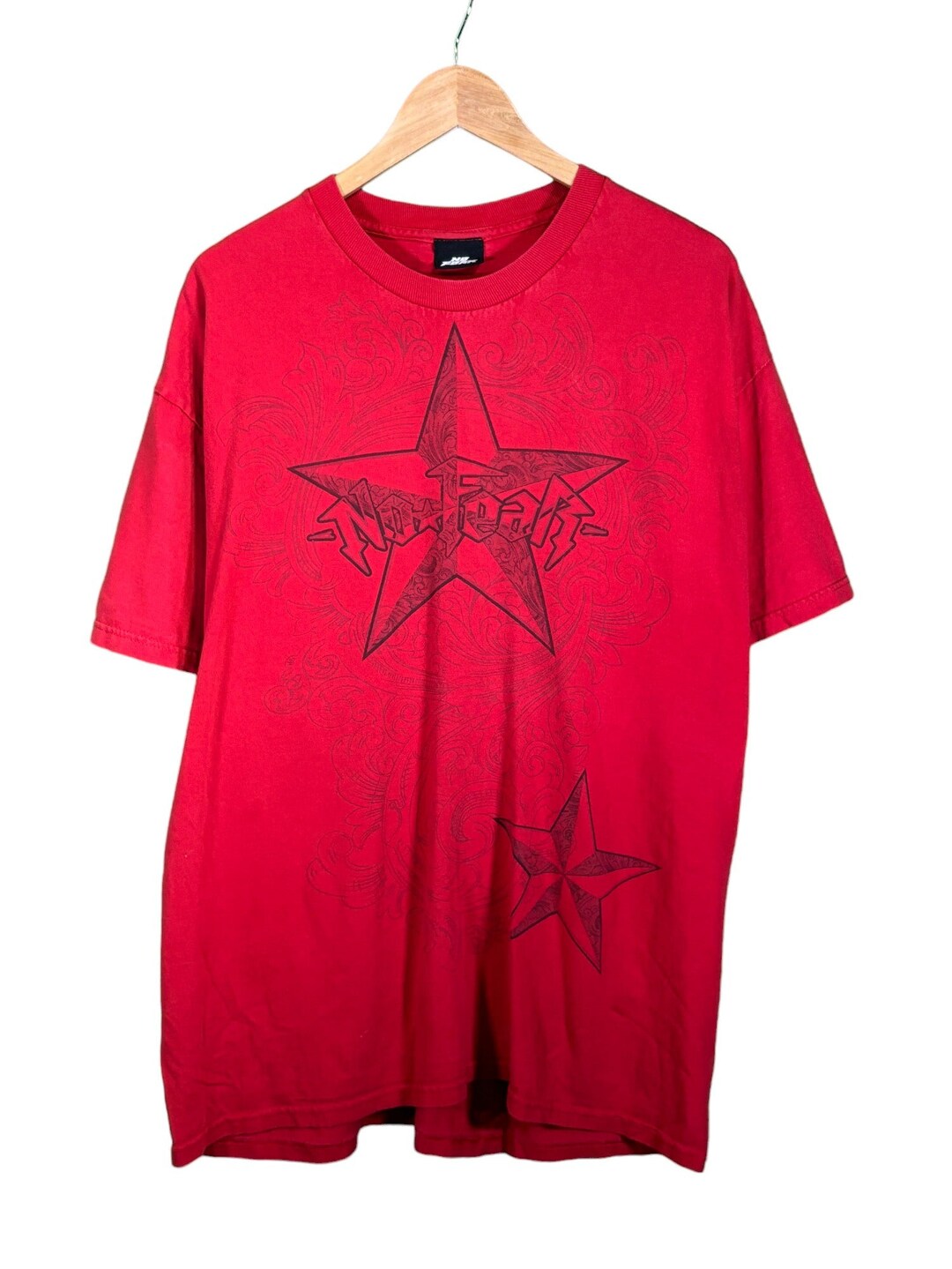 Vintage 00's No Fear Star Logo Big Print Graphic Tee Size Large - Etsy