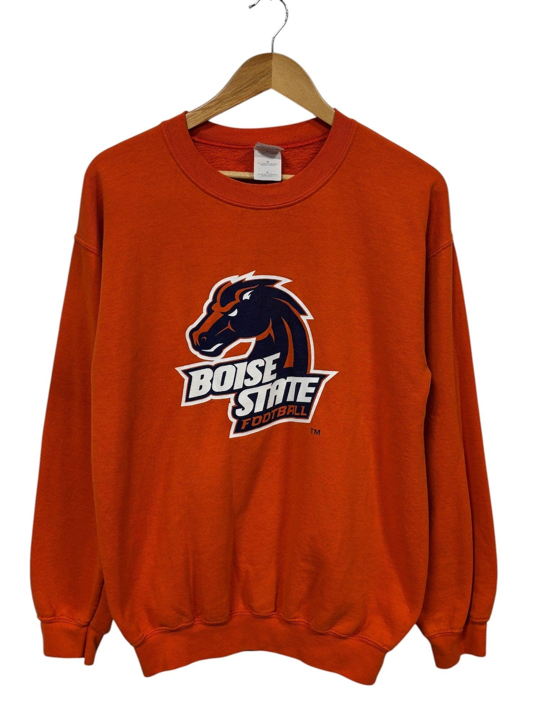 Vintage 00's Boise State College Mascot Sweater Size Medium - Etsy