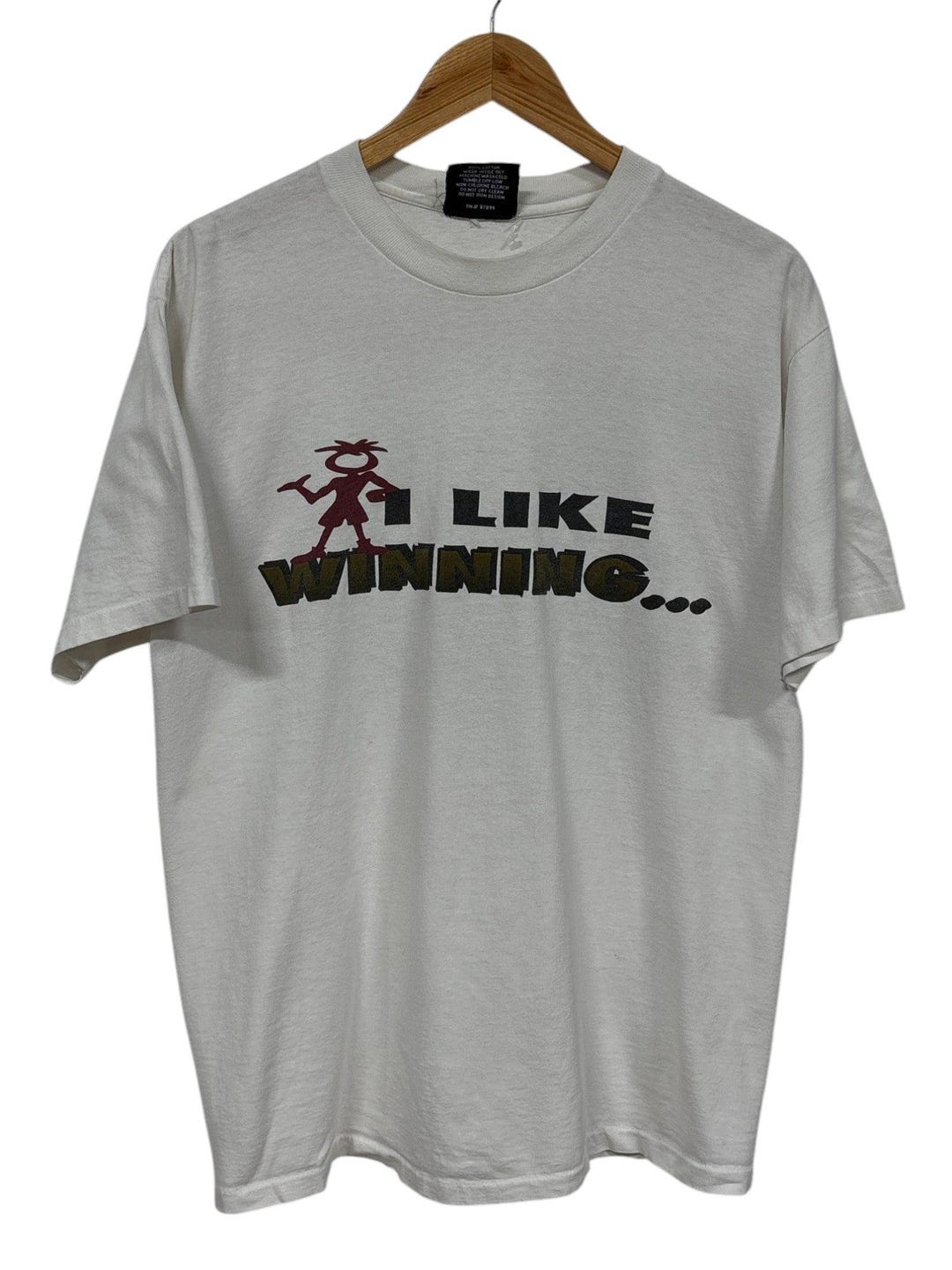 Vintage 90's Chump Gear I Like Winning Graphic Tee Size Large - Etsy