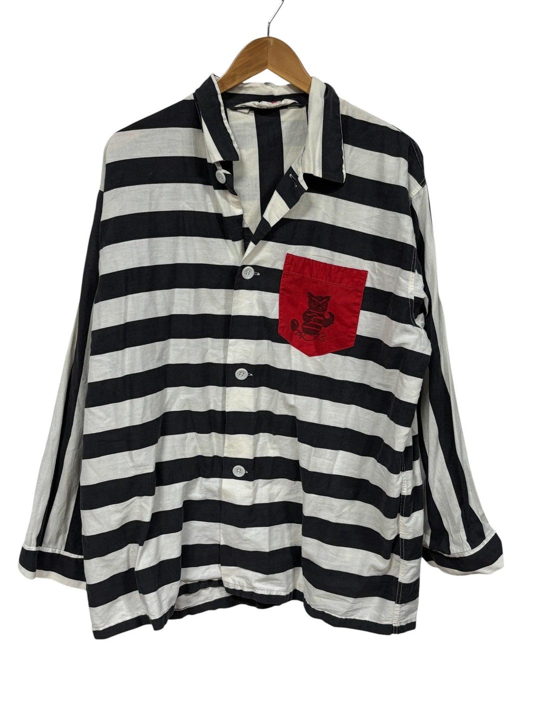 Vintage 50's Sanforized Varsity Jail Birds Striped Jump Suit Pants Size ...