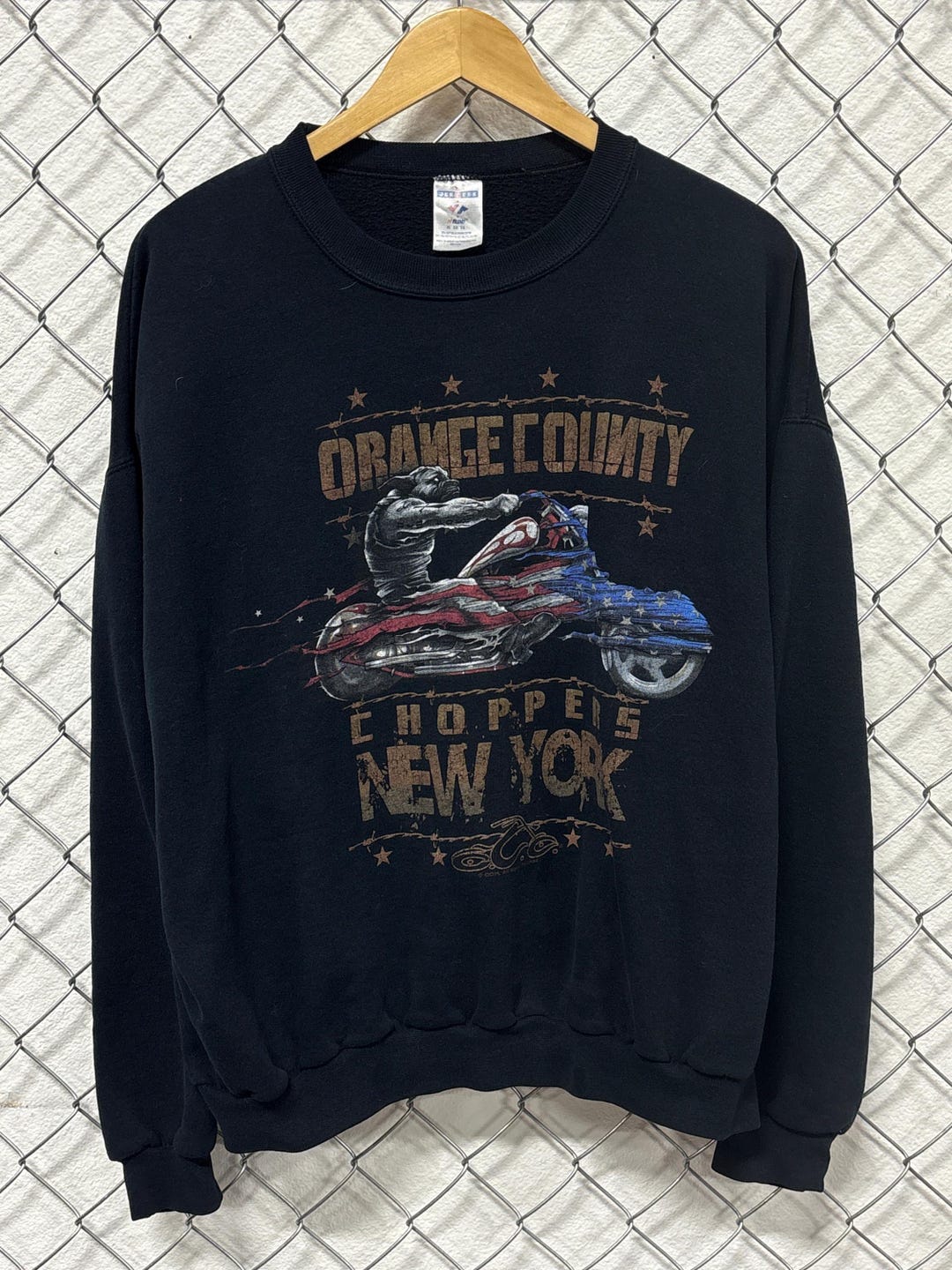 Vintage Y2K Orange County Choppers New York Biker Sweater Size XL - Etsy