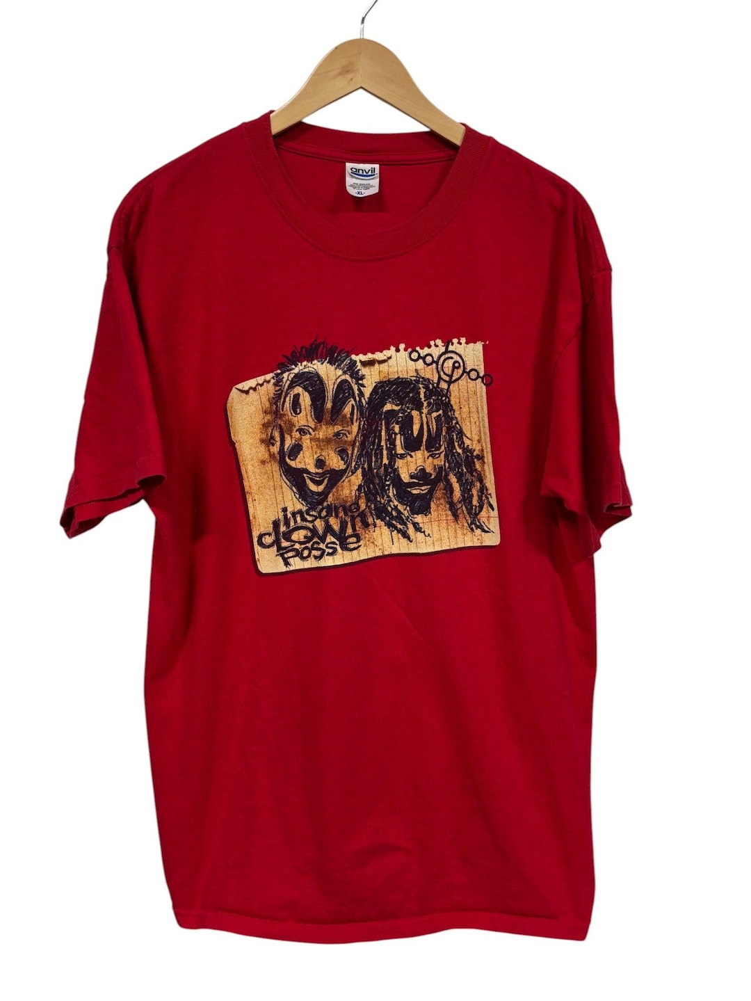 Vintage 00's ICP Insane Clown Posse Graphic Tee Size XL - Etsy