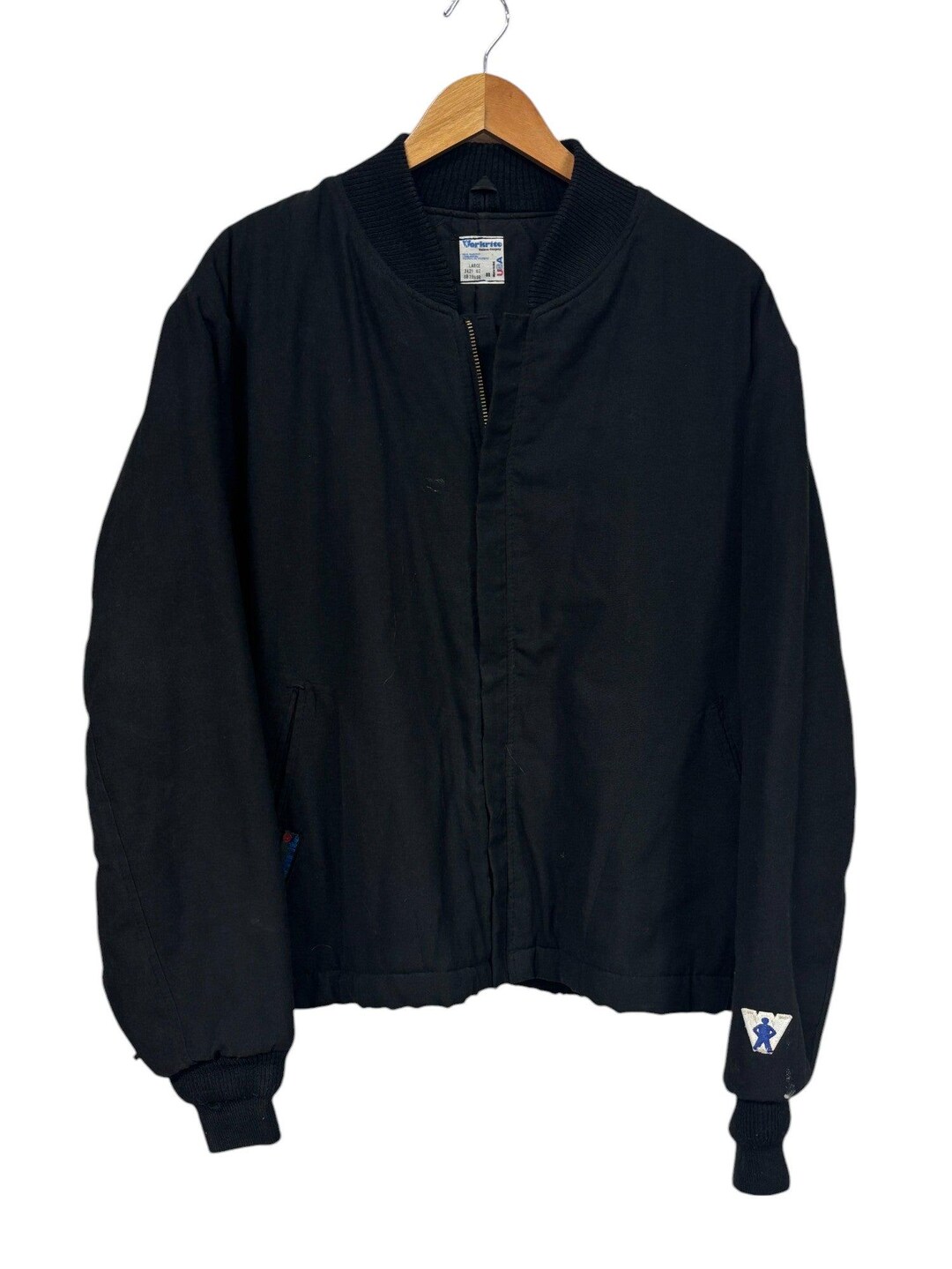 Vintage Workrite Made in USA Black Bomber Work Jacket Size Large - Etsy