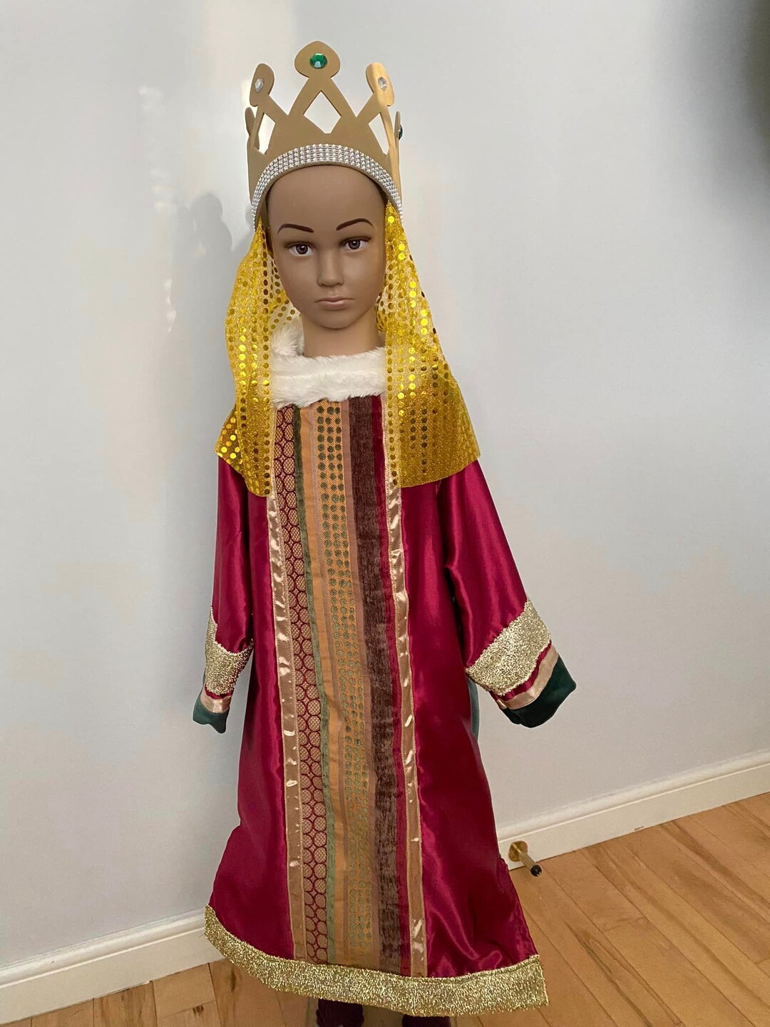 King Nativity Christmas Costume for Kids - Etsy