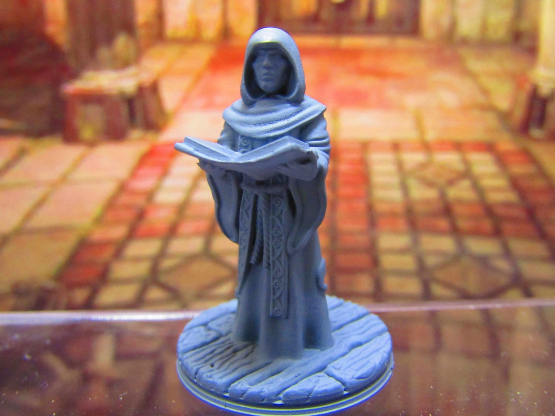 Priest Bishop Preacher Religious Leader Mini Miniature 3D Printed Model ...