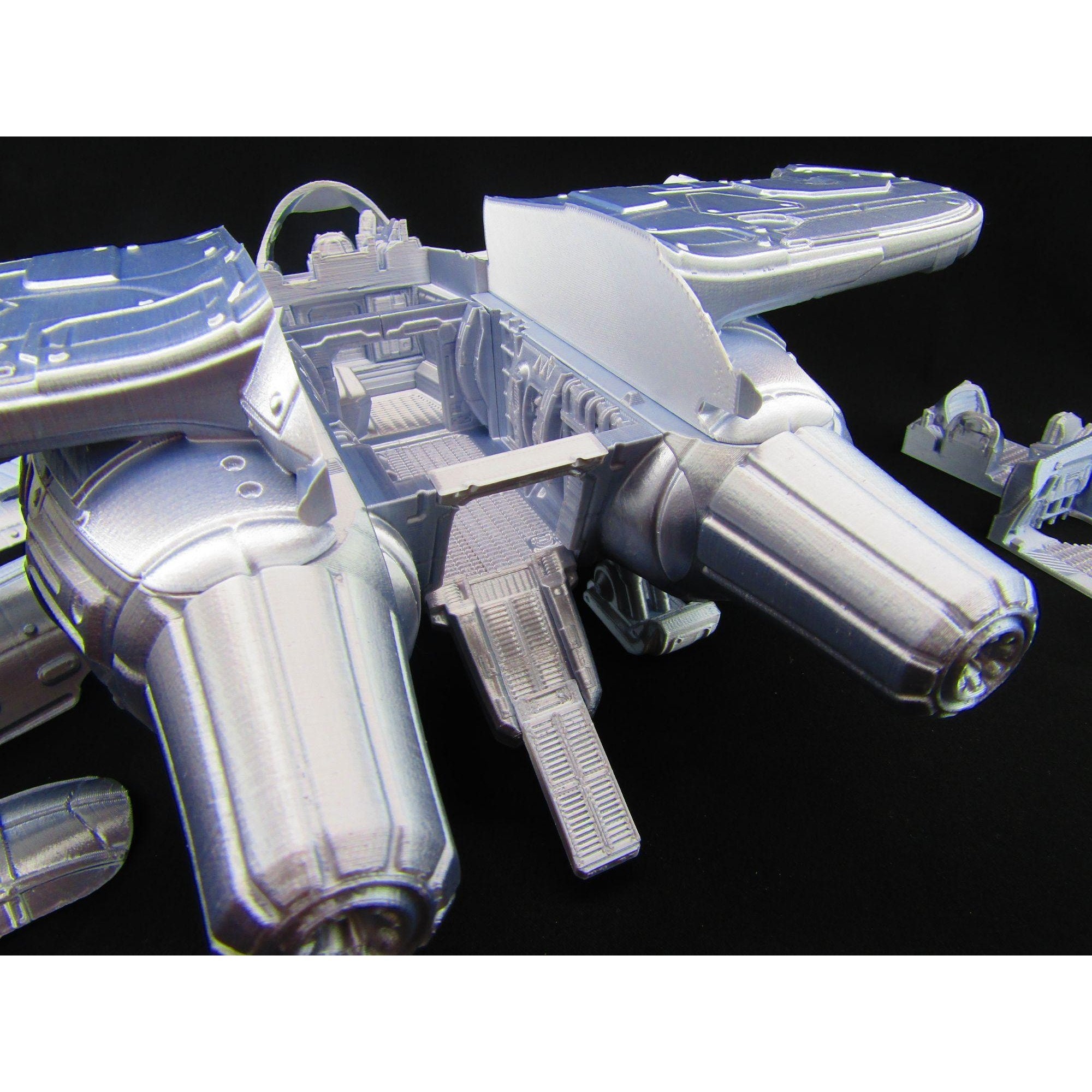 Large Modular Starfighter "peregrine" Space Ship Scenery Scatter ...