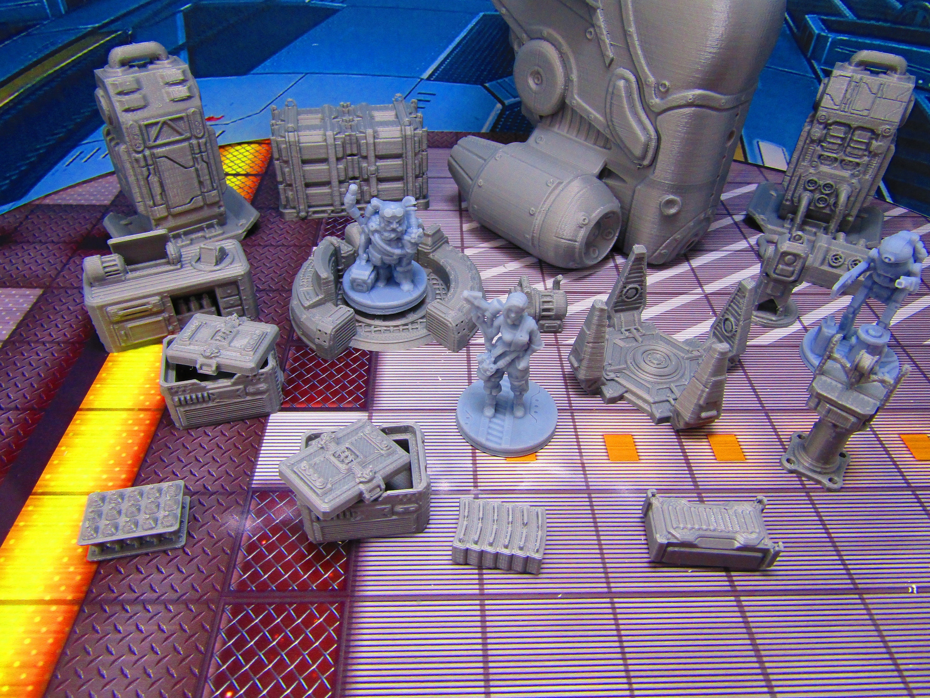 18 Pc Mechanic's Bay Garage Workshop Scatter Terrain - Etsy