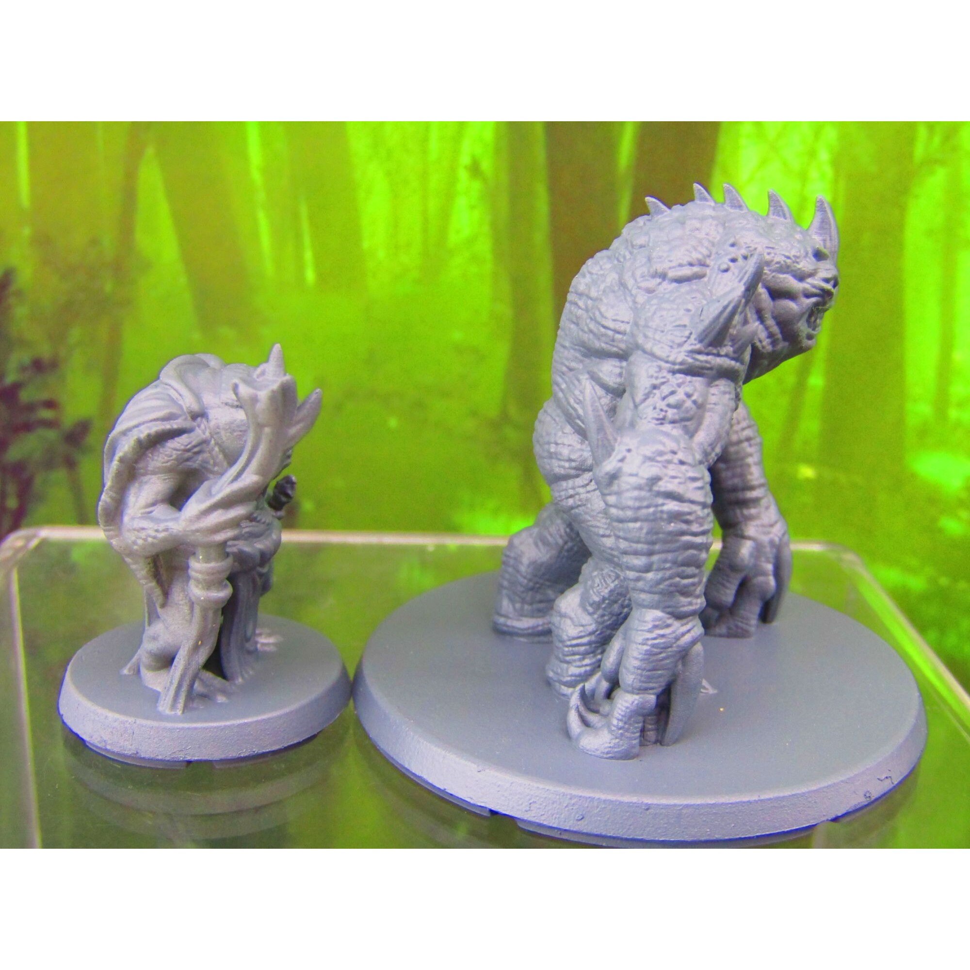 Slaad Pair Mini Miniatures 3D Printed Resin Model Figure | Etsy