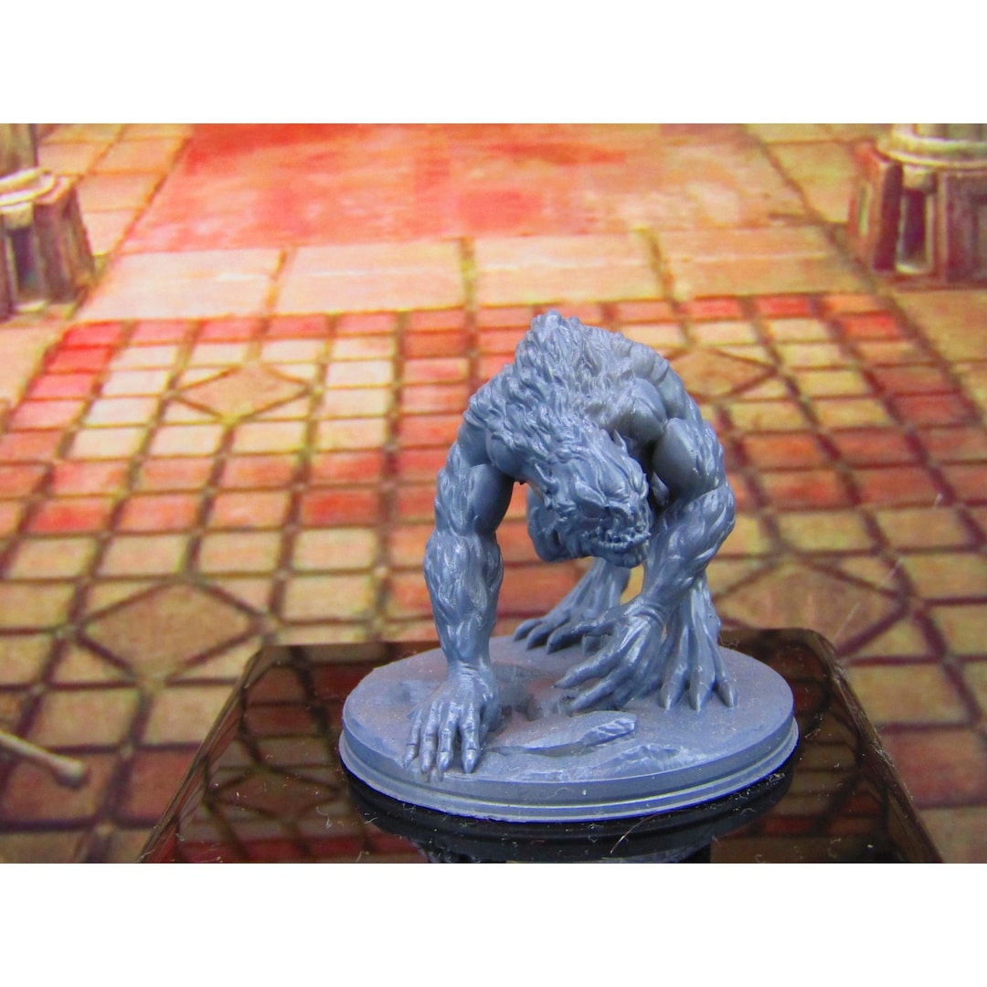 Beastial Cave Stalker Monster Mini Miniature Model Character Figure ...