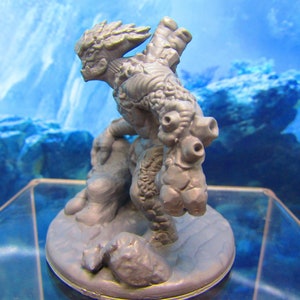 Coral Golem Undersea Monster Creature Mini Miniature Figure 3D Printed ...
