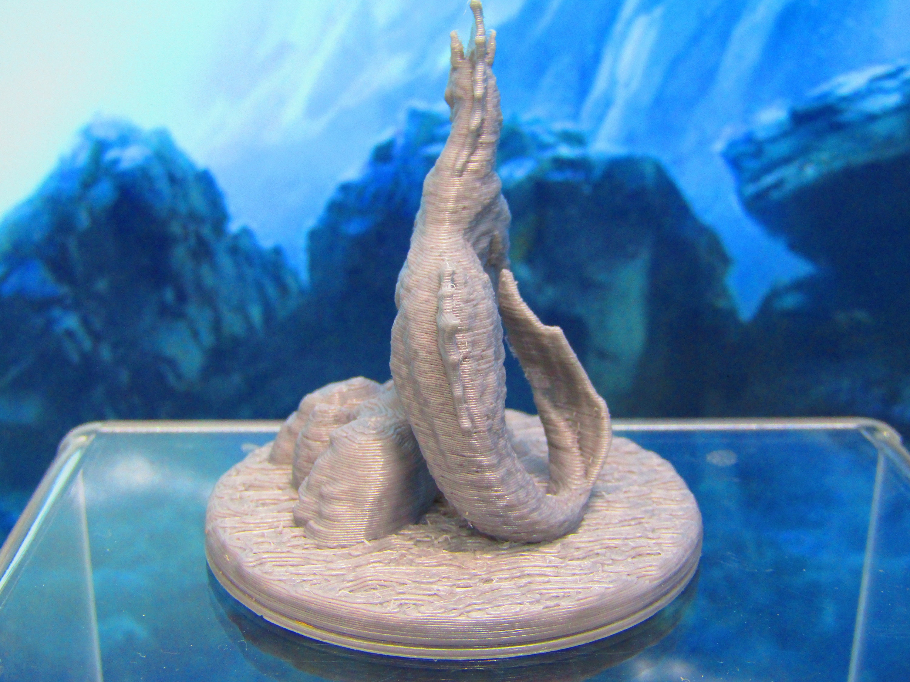 Hippocampus Sea Horse Monster Mini Miniature 3D Printed Figure - Etsy