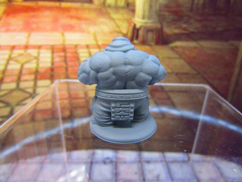 Dwarven Bar Room Brawler Boxer Fighter Mini Miniature Dwarf 3D Printed ...