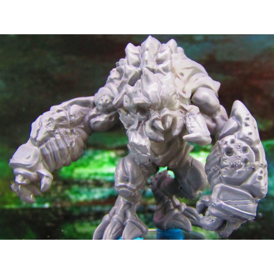 Undead Zombie Amber Hulk Rock Monster A Mini Miniature Model Character ...