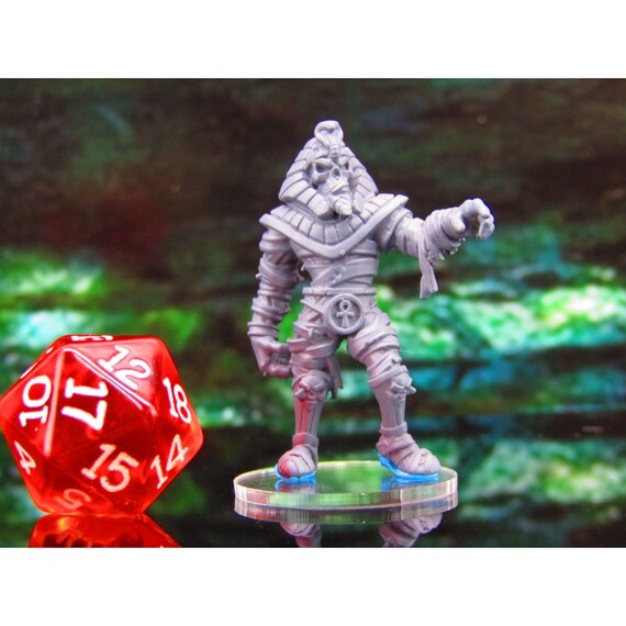 Miniature Toys Toys & Games Role Playing Miniatures Mummy Pharao C D&D ...