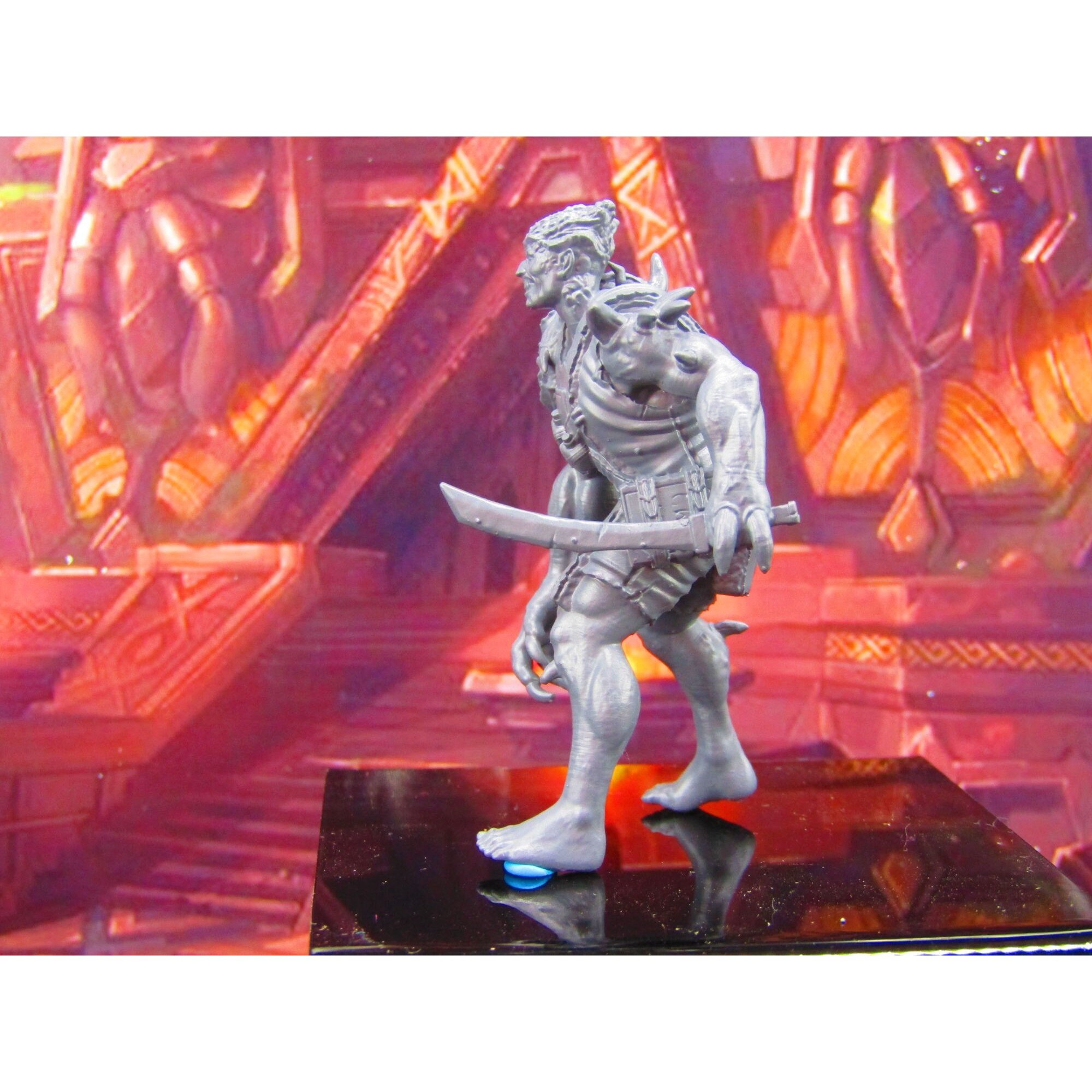 Giant Mutated Alchemist Doctor Monster Mini Miniature Model - Etsy