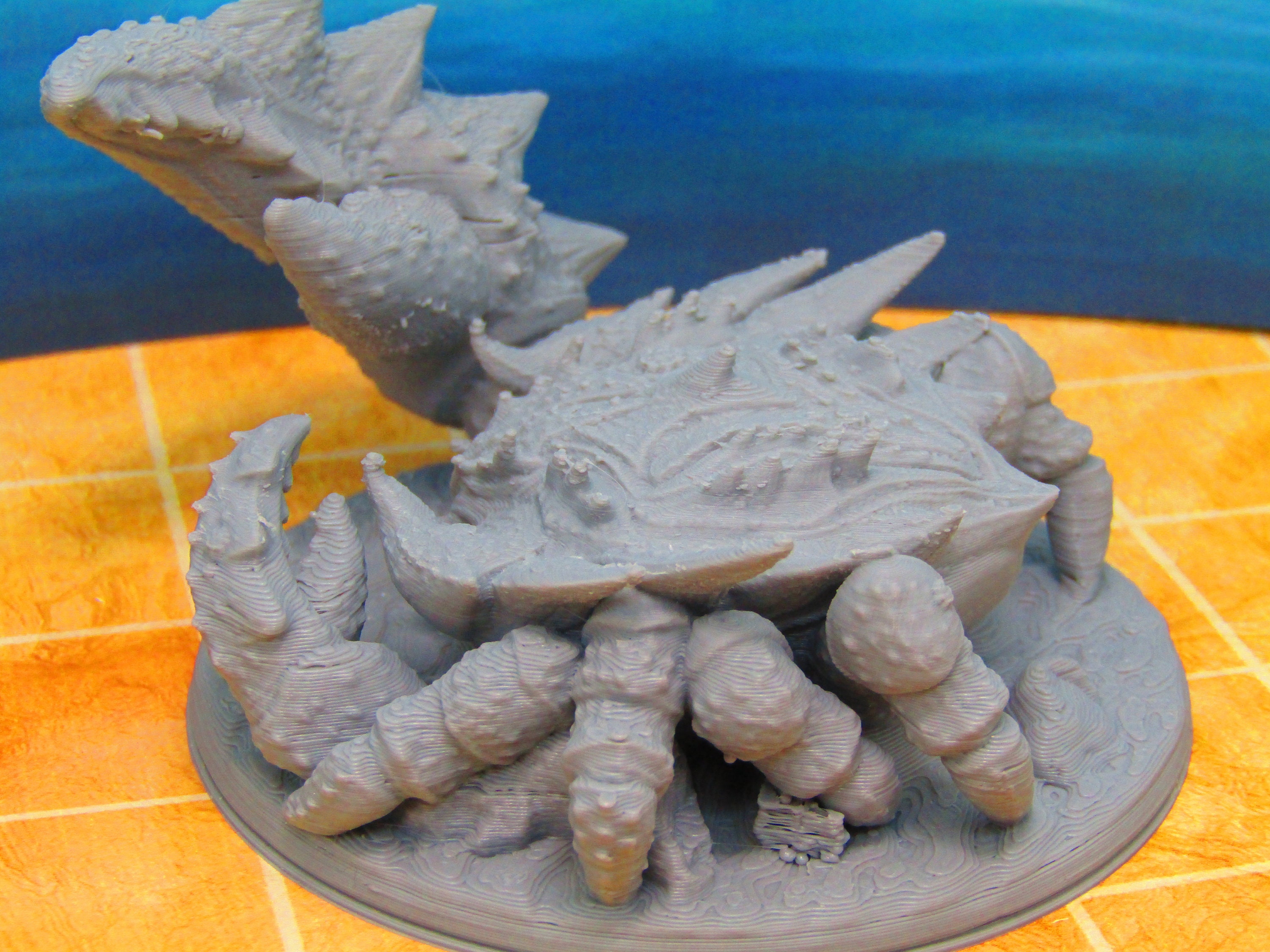 Large Dire Beach Crab Monster Mini Miniature Figure D Printed | Etsy