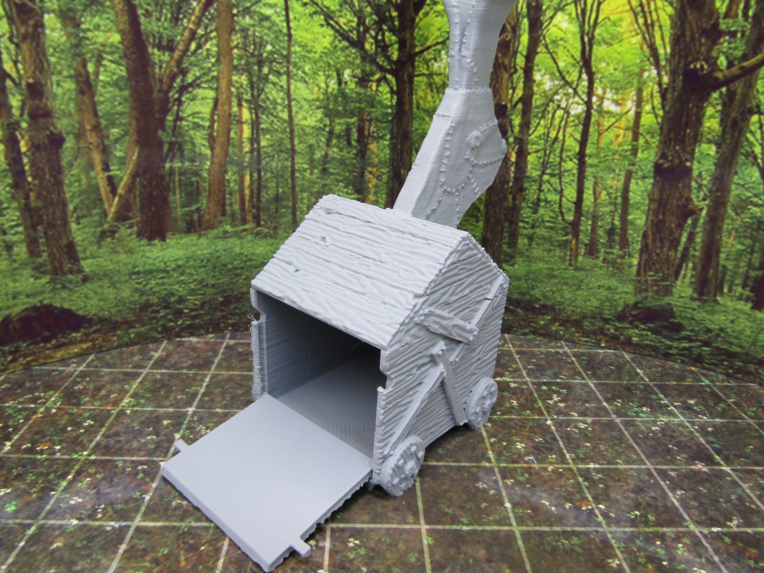 Trojan Siege Rabbit Miniature Mini Scenery Terrain 3D Printed Model 28 ...