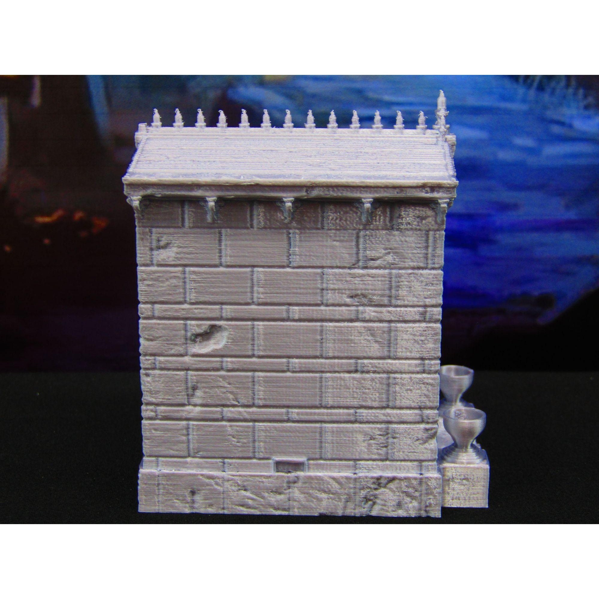 Small Tomb for Graveyard / Cemetery Scatter Terrain Scenery Tabletop ...