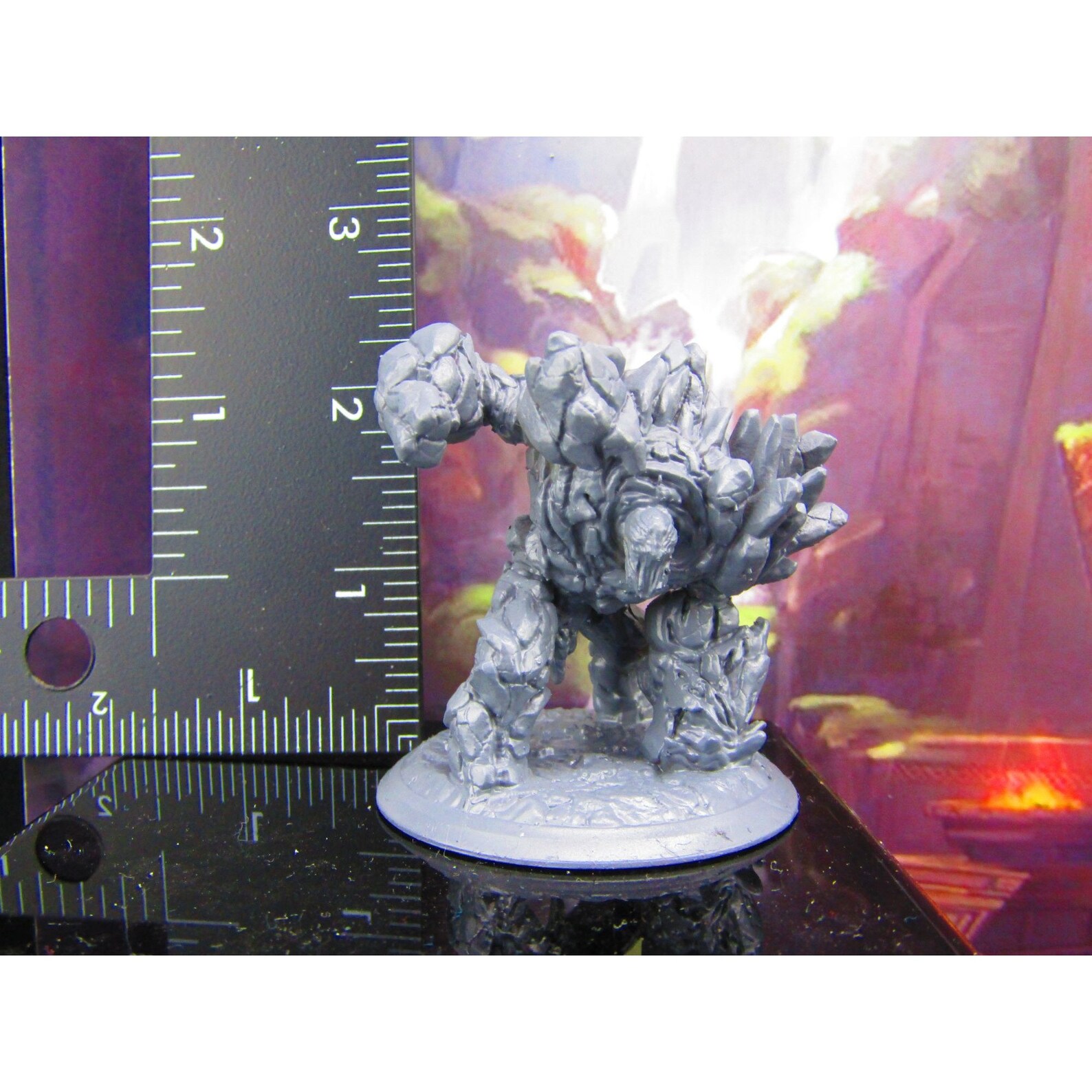 Lava Magma Earth Golem Monster Mini Miniature Model Character Figure ...