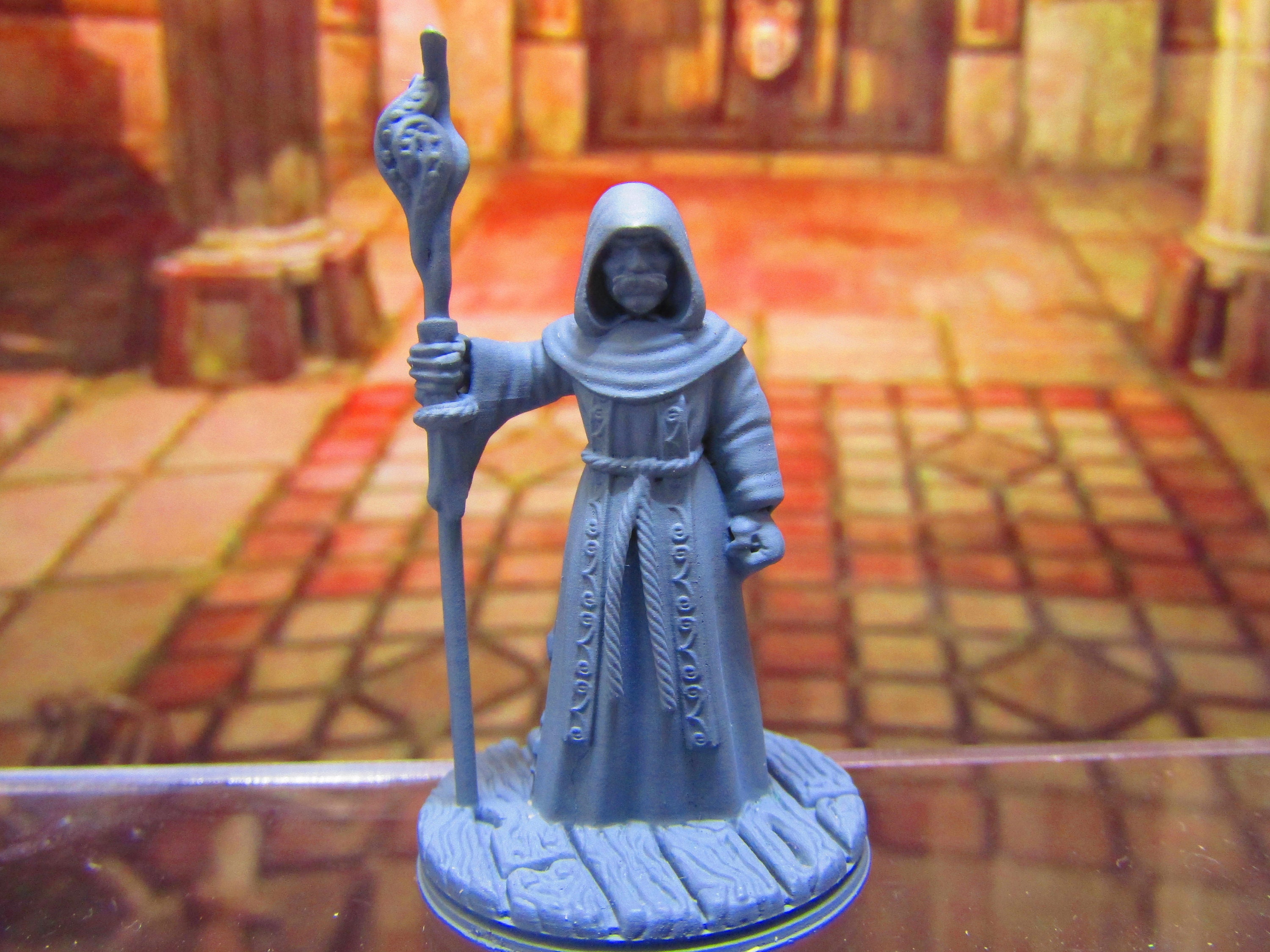 Toys Miniature Toys Elder Wizard Sorcerer Wiseman Mini Miniature 3D ...