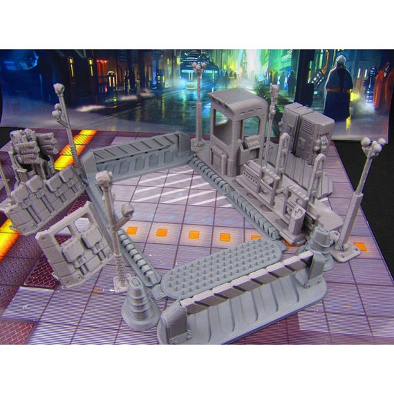 Military Checkpoint Gate