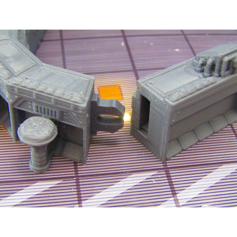 25pc Sci Fi Modular Bar Night Club Scenery Terrain Set 3D - Etsy