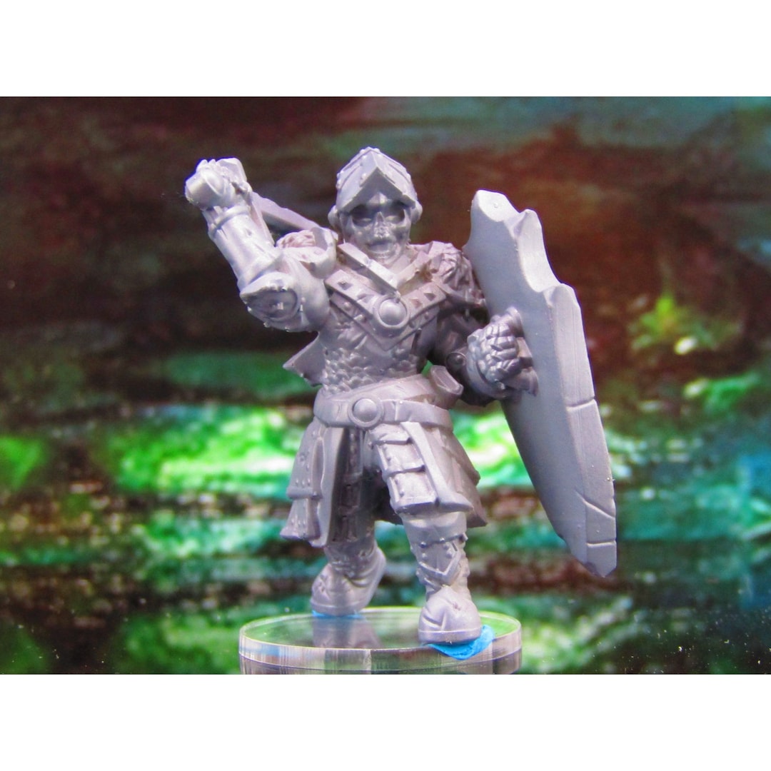 Undead Skeleton Rogue Soldier Mercenary F Mini Miniature Model - Etsy
