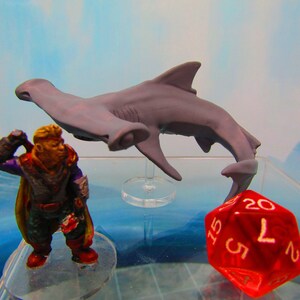 Hammerhead Shark Mini Miniature Scatter Terrain Scenery 3D Printed ...
