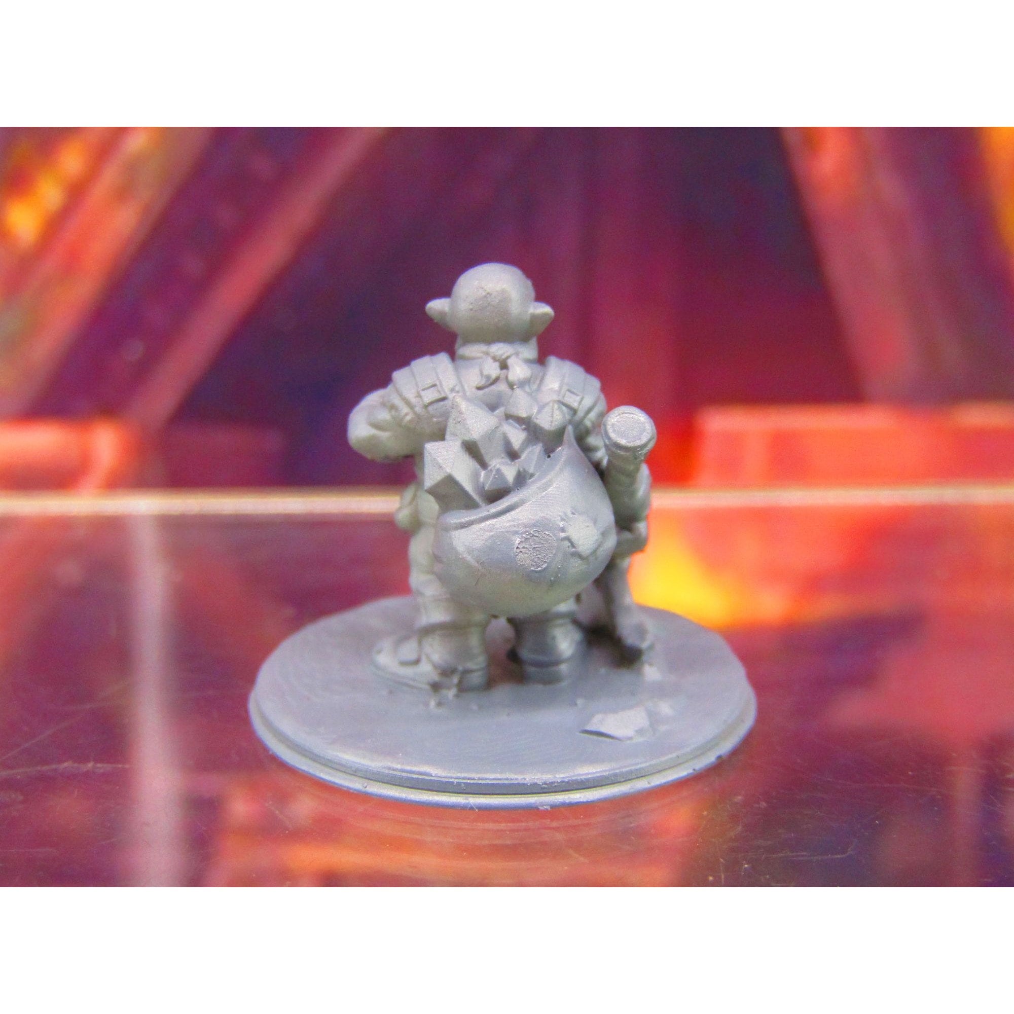 Deep Gnome Underground Miner Explorer Mini Miniature Figure 3D | Etsy