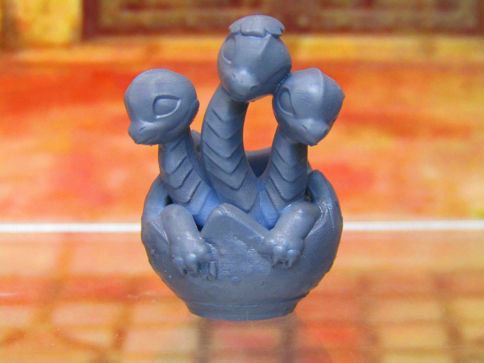 Baby Hydra in Shell Monster Companion Mini Miniatures 3D - Etsy Israel