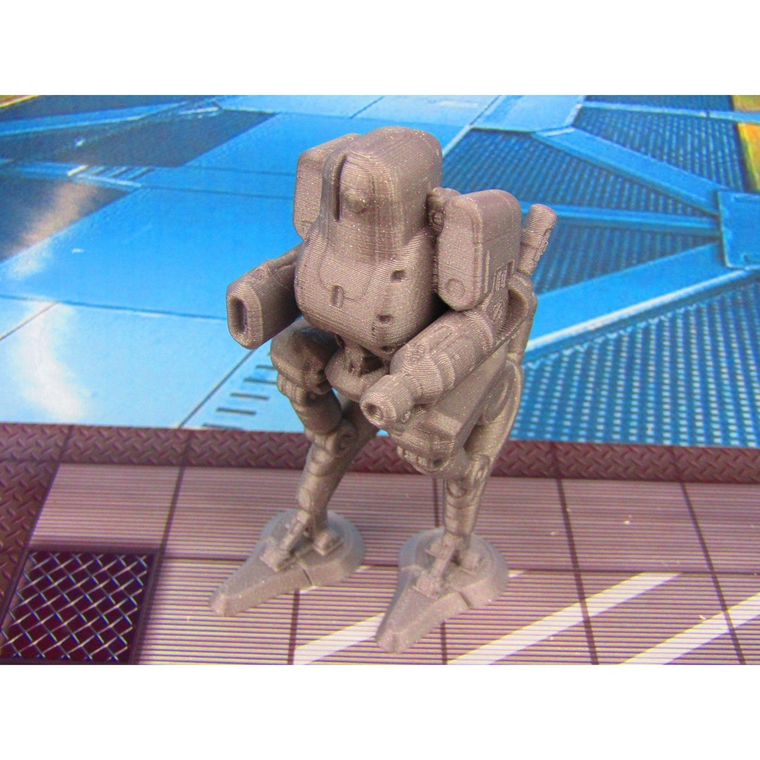Mecha Walker Scenery Scatter Terrain 3D Printed Model 28/32mm Scale Sci ...
