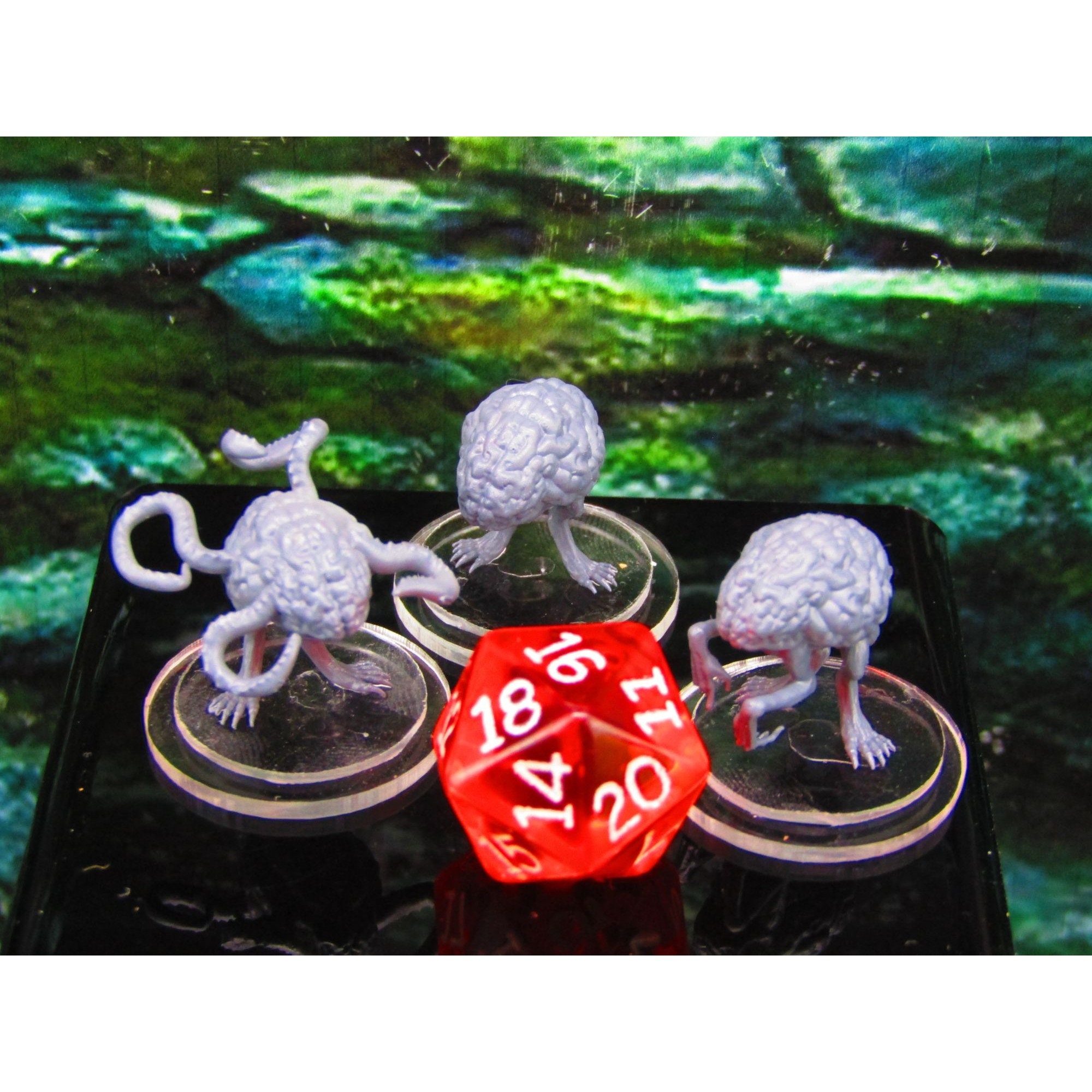 3pc Intellect Devourer Monster Set Mini Miniature Model | Etsy