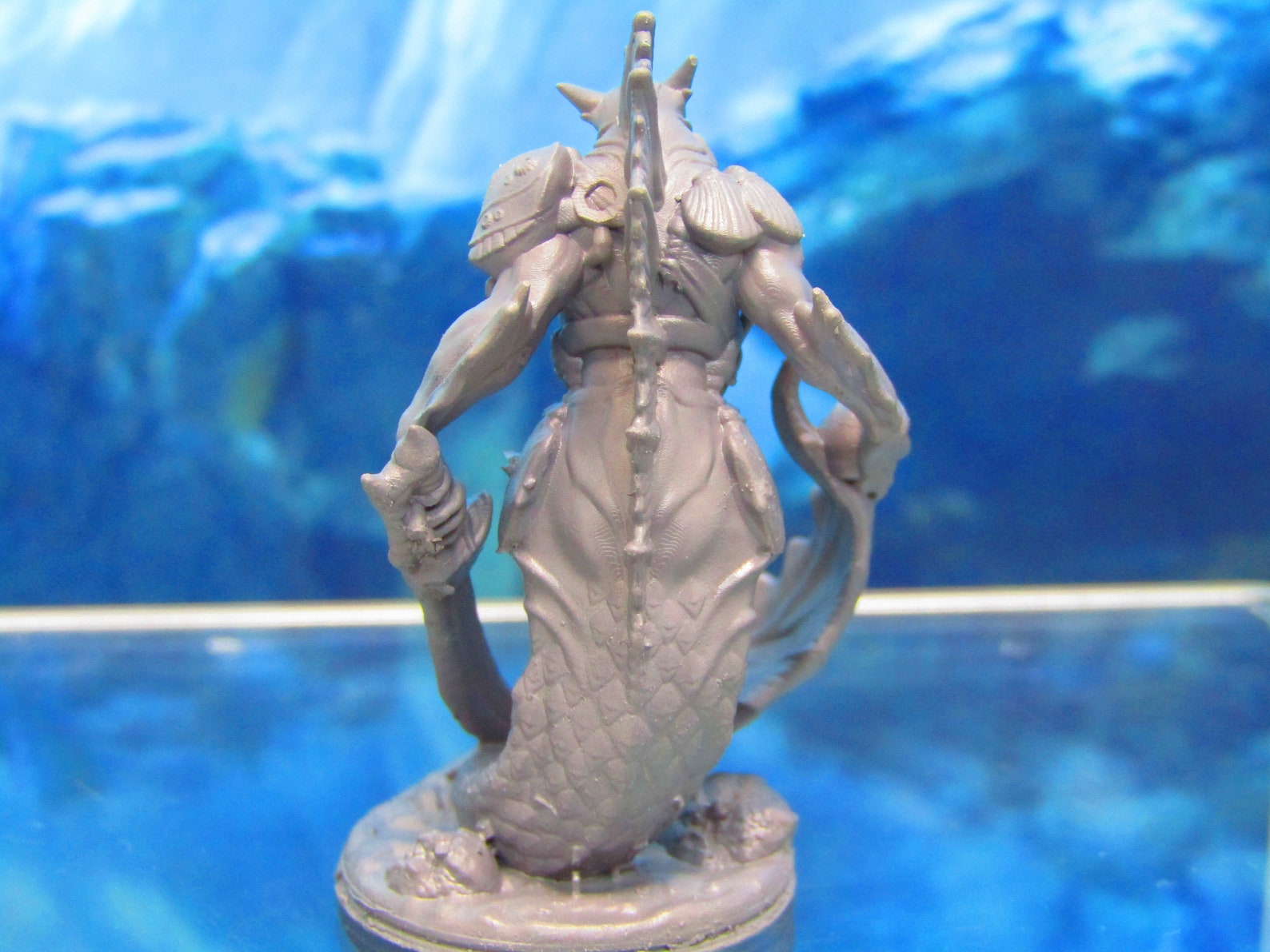 Merrow Merman Monster Creature W/ Sword Mini Miniature Figure - Etsy