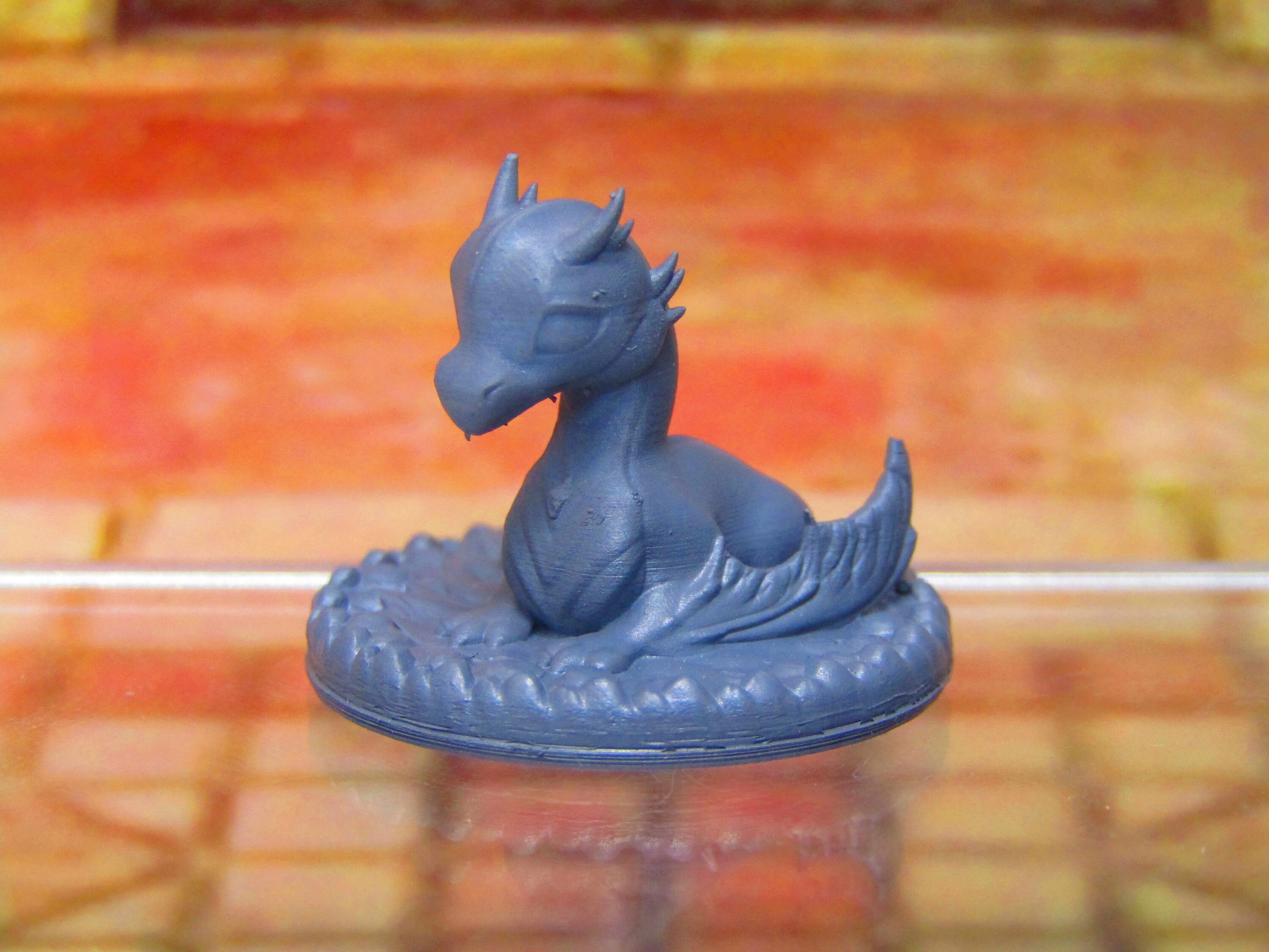 Baby Dragon Wyvern Monster Companion Mini Miniatures 3D - Etsy