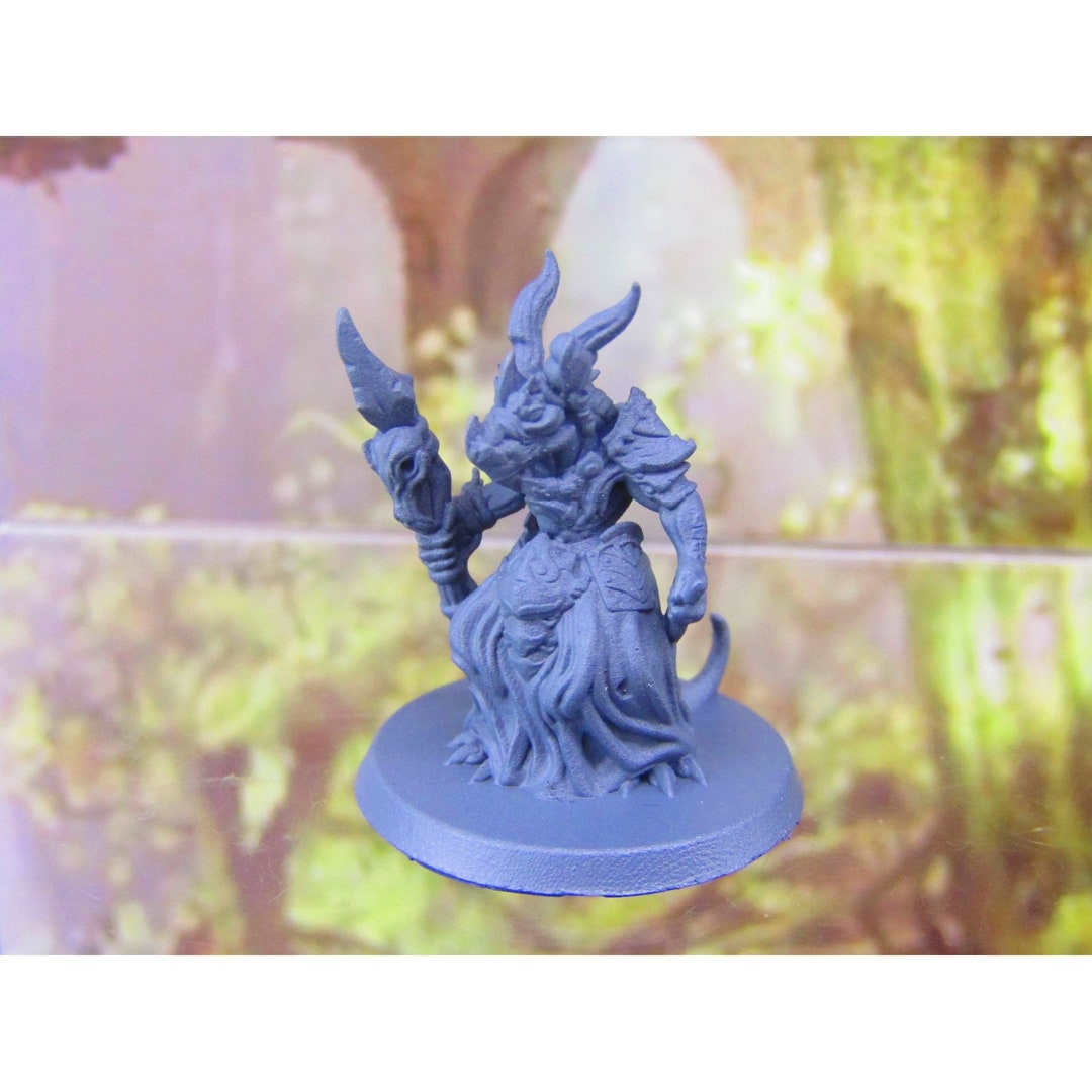Kobold Leader Mini Miniatures 3D Printed Resin Model Figure 28/32mm ...