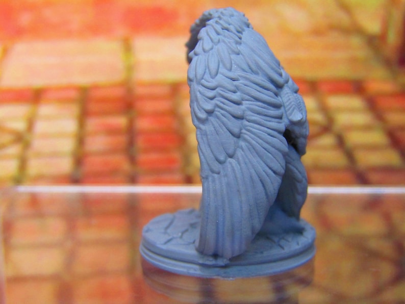 Fallen / Captured Angel Holy Order of Ash Mini Miniature 3D - Etsy